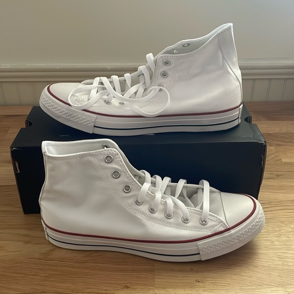 Converse | Shoes | Converse All Star Hi Optical White Us 1 Ks | Poshmark